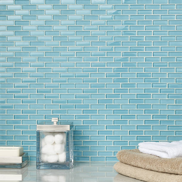 Ivy Hill Tile Contempo 4 X 12 Glass Brick Look Subway Tile And Reviews